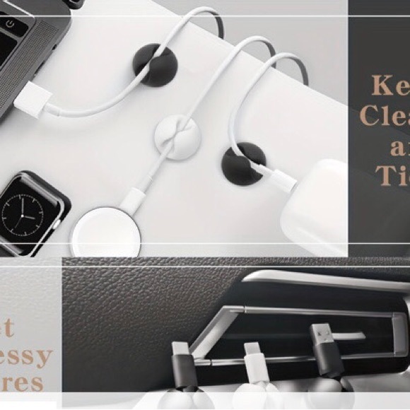 Cell Phones & Accessories | Cable Cord Adhesive Holders 5 Pieces | Poshmark